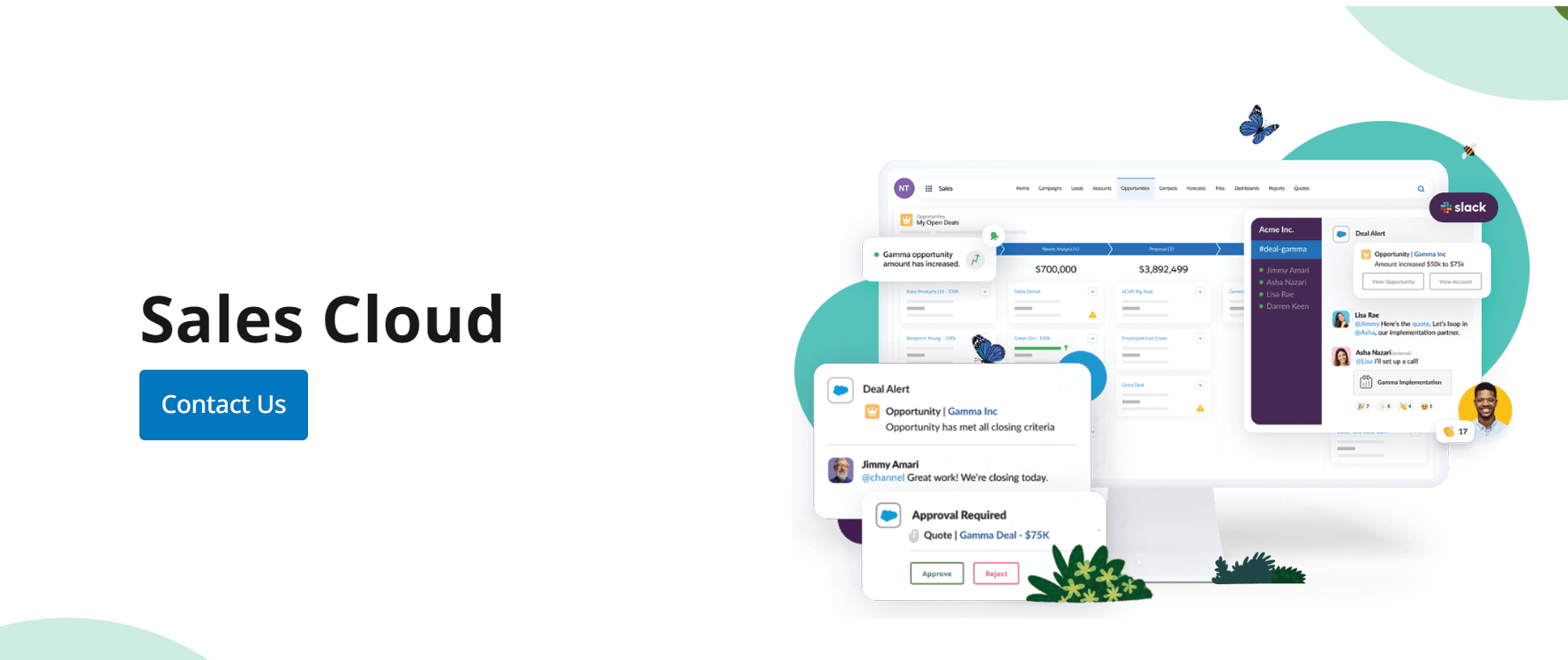Salesforce Sales Cloud Implementation Services | Winfomi Engagement